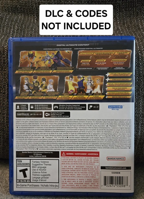 PS5 DIGIMON STORY Time Stranger - GAME & CASE ONLY *NO Card NO Codes ...