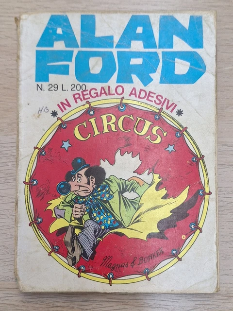 ALAN FORD N.29 Circus Ed. Corno 1971 EUR 5,00 - PicClick IT