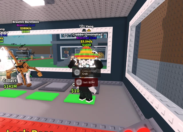 STEAL A BRAINROT - Crabbo Limonetta Yin Yang Secret WITH 2 OP MUTATIONS ...