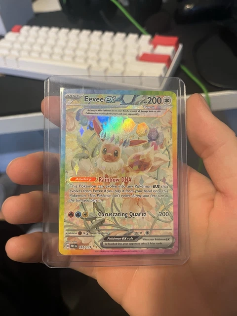 EEVEE EX SIR 167/131 Pokemon Prismatic Evolutions FRESH Pull $275.00 ...