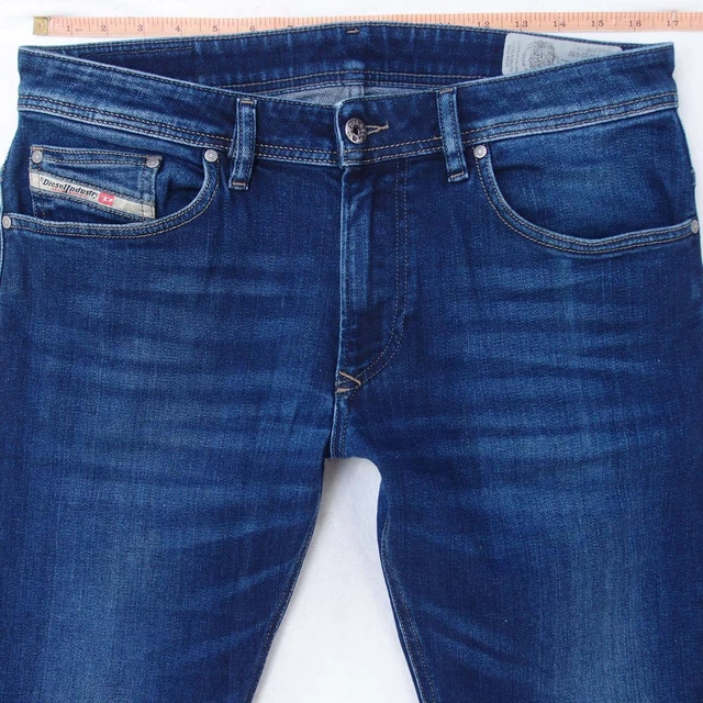 JEANS HOMME DIESEL THAVAR-XP R86LO stretch bleu maigre W33 W32 L32 EUR 46,69 - PicClick FR