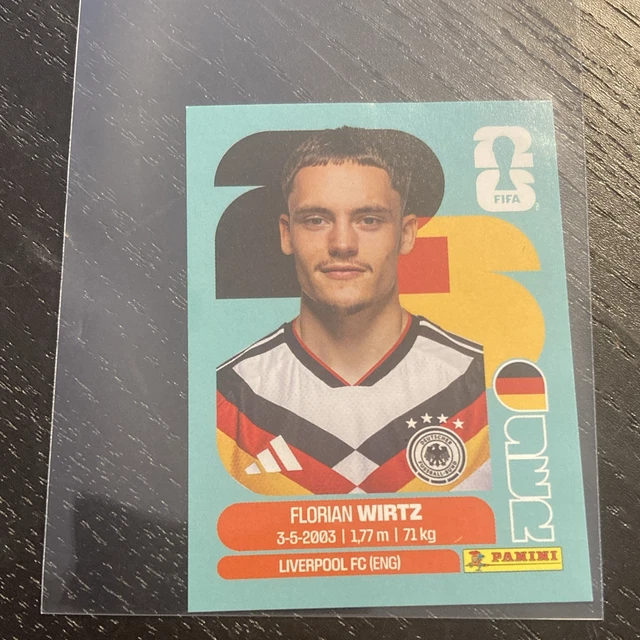 PANINI FIFA WORLD Cup 2026 Sticker GER 11 Florian Wirtz EUR 3,00 ...