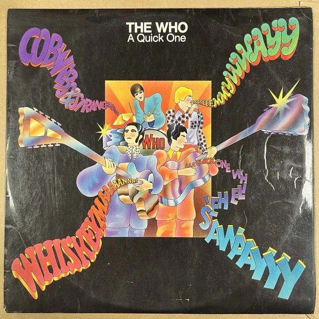 THE WHO - A Quick One - Original UK Reaction Mono LP - 593 002 - Rare ...