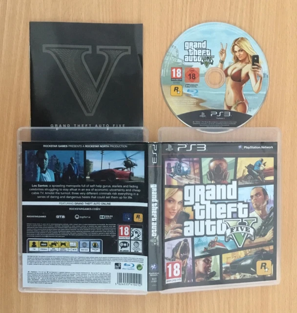 🌟GRAND THEFT AUTO V🌟Playstation 3🌟Ps3🌟Uk Seller🌟Fast Uk🇬🇧Postage🌟 £12. ...