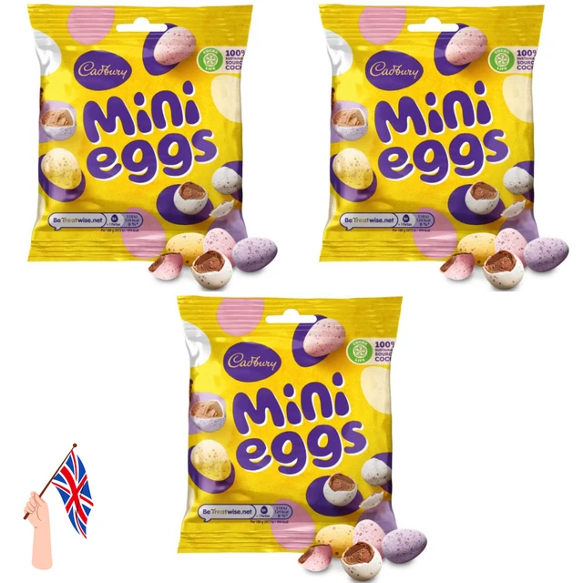 Uk Cadbury Mini Eggs Milk Chocolate Easter Eggs 80 G Pack Of 3 240gr £2159 Picclick Uk