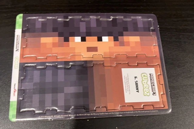 MINECRAFT CUBEEZ #6 Sunny - 2025 Woolworths BigW $1.50 - PicClick AU