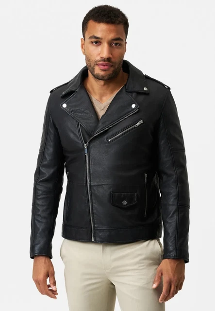 Lederjacke Herren Old School