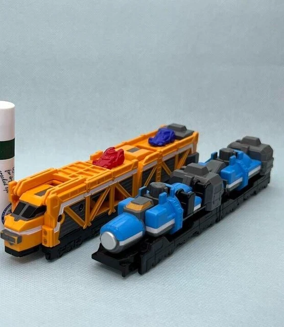 POWER RANGERS SENTAI ToQger DX Tank Car Carrier Ressha Megazord Train ...