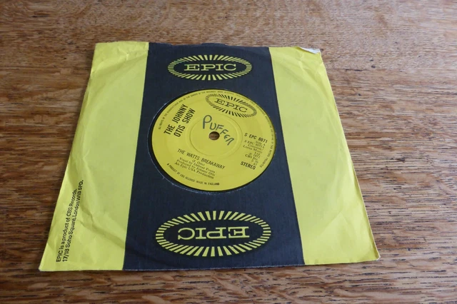 THE JOHNNY OTIS Show The Watts Breakaway UK 1972 1st Epic S EPC 8071 ...