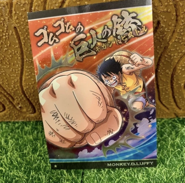 OFFICIAL BANDAI ONE piece Monkey D. Luffy collectible card EUR 13,39 ...