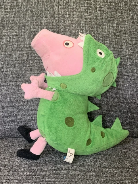 PEPPA PIG GEORGE Dinosaur Outfit Costume Soft Toy Plush 11” 2003 £16.15 ...
