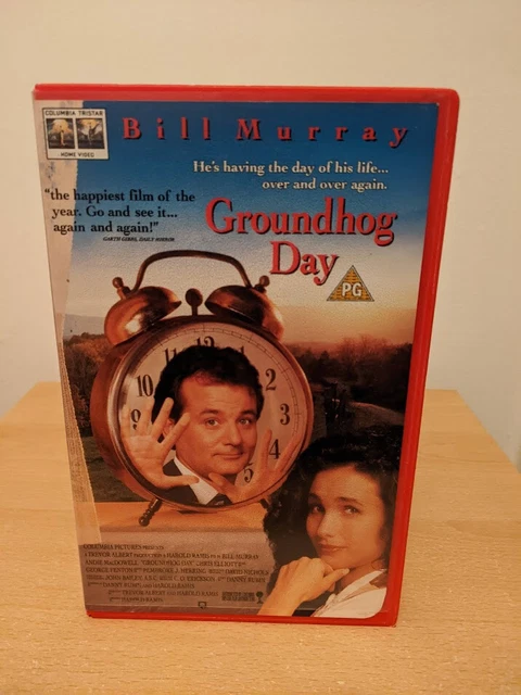 GROUNDHOG DAY BIG Box Ex-Rental VHS 1993 £13.00 - PicClick UK