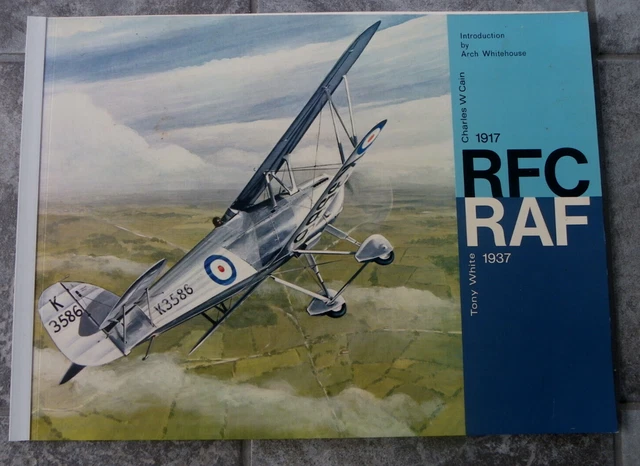 &RFC 1917 RAF 1937"-Cain-1970-1st Printing-Large Color Illustrations ...