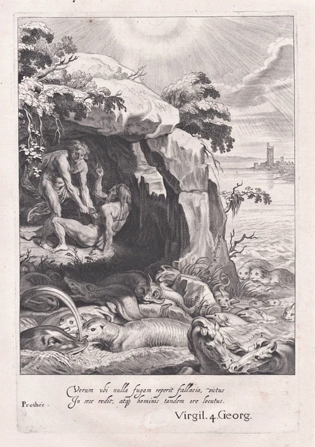 PROTEUS ARISTAEUS ARISTAIOS Fish Poisson Mythologie Greek Mythology ...