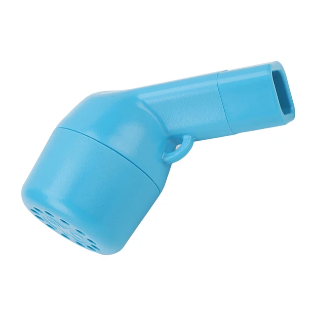 (BLUE)BREATHING EXERCISE DEVICE Portable Expiratory Breathing Exerciser ...