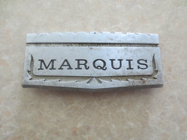 ORIGINAL FORD MERCURY Marquis car badge / emblem $45.00 - PicClick AU