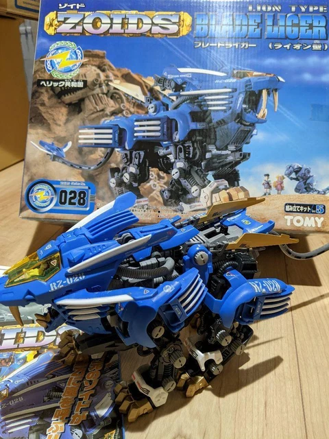 TOMY 1/72 RZ-028 Blade Liger (Lion Type) ZOIDS Zoids TAKARA TOMY JP $328.52 - PicClick AU