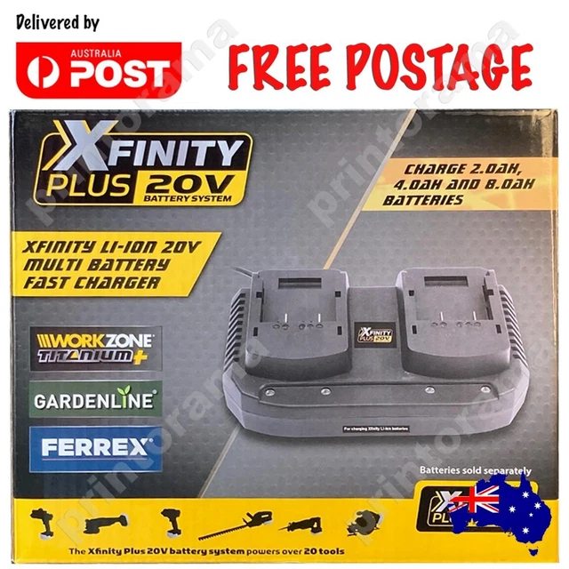 GENUINE XFINITY PLUS 20V Li-Ion 2.0Ah Battery - Aldi Ferrex Workzone ...