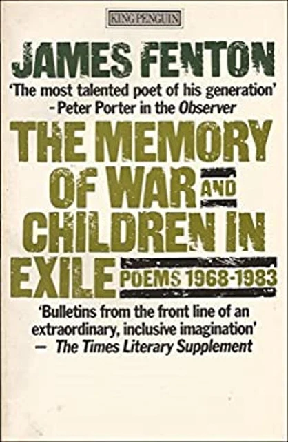 MÉMOIRE OF WAR Livre de Poche James Fenton EUR 6,12 - PicClick FR
