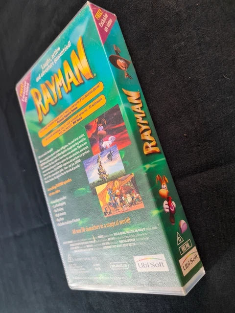 THE AMAZING ANIMATED Adventures Of Rayman 3D PAL (VHS) ~ Very Good ...