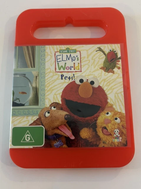 ELMO'S WORLD PETS Sesame Street DVD Pal Region 4 Pets! - Free Aus Post ...