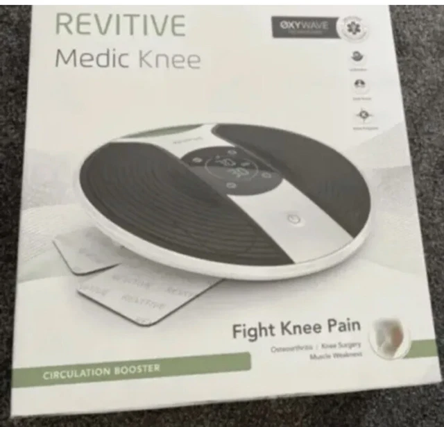 REVITIVE MEDIC KNEE Circulation Booster Inc Tens & EMS RRP £380 Save £ ...