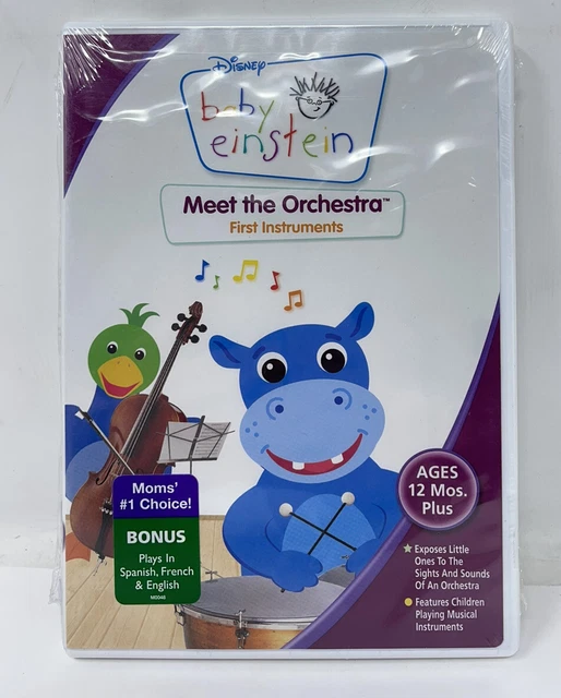 BABY EINSTEIN: MEET the Orchestra - First Instruments (DVD, 2006) OOP ...
