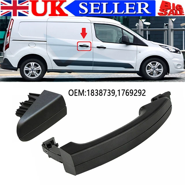 FOR FORD TRANSIT Mk8 Custom Connect Sliding Door Outer Handle Bezel ...