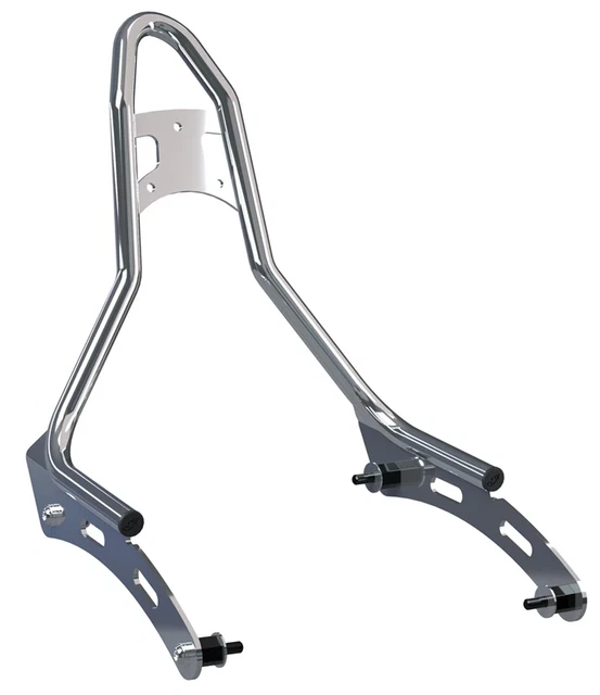 OE INDIAN MOTORCYCLE CHROME BOLT-ON SISSY BAR for 2022-2023 CHIEF ...