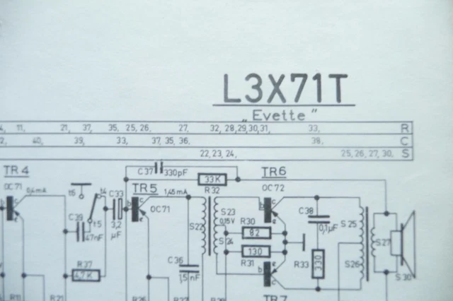 SERVICE MANUEL D'INSTRUCTIONS pour Philips L 3 X 71 T, Original EUR 3,53 - PicClick FR