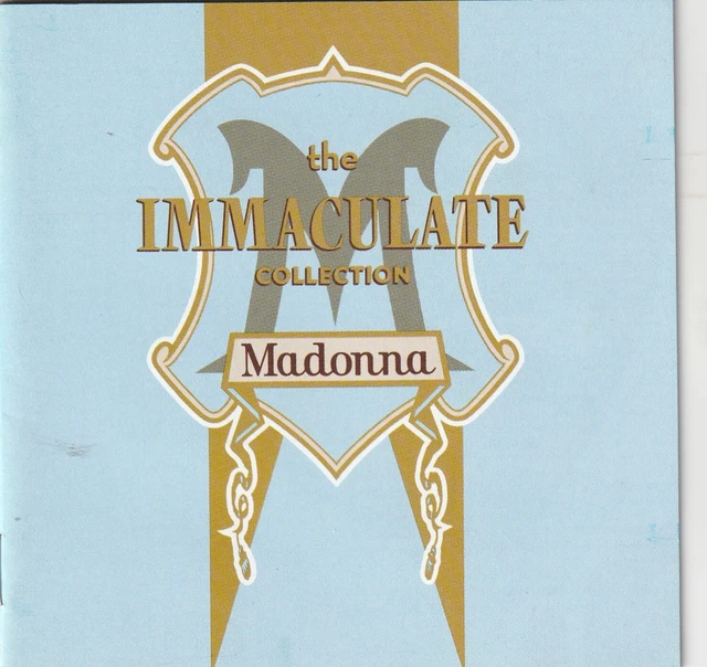 CD MADONNA THE Immaculate Collection 1990 avec pochette Sire Records ...