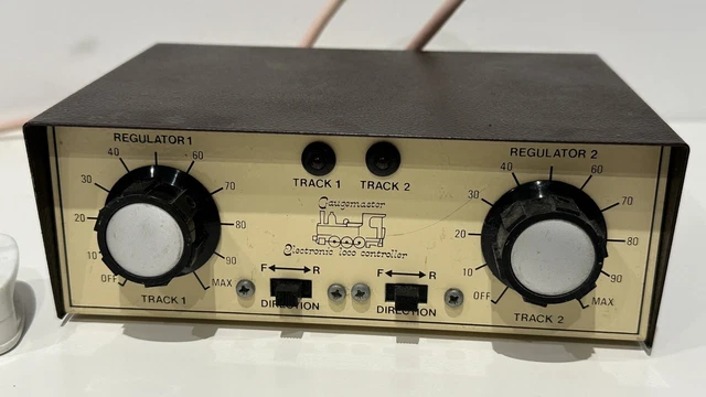 GAUGEMASTER N/OO GAUGE Model D Twin Track Model Railway Power ...