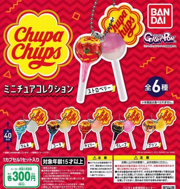 CHUPA CHUPS MINIATURE Collection 6 Types Set Full Comp Gacha Gacha ...