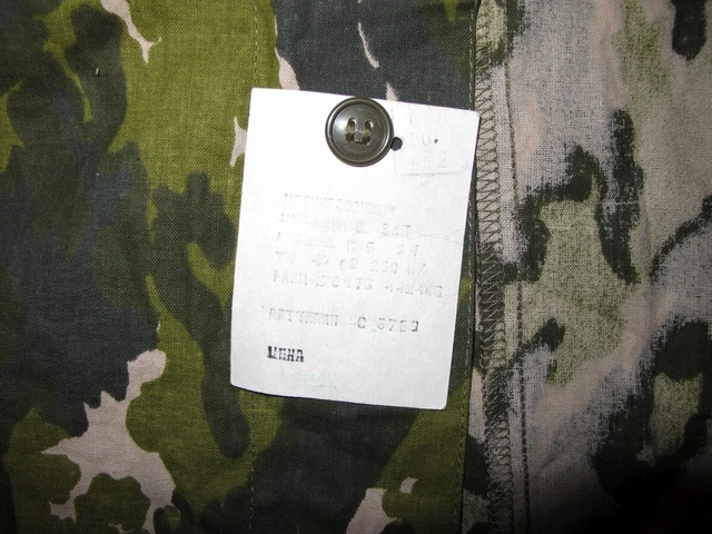 RARE SOVIET ERA KM-P GRU Recon Camo Uniform Precursor to VSR Pattern ...