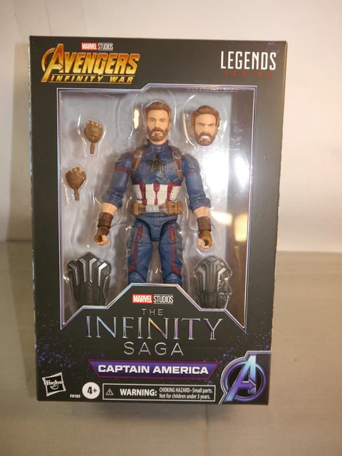 LE INFINITY SAGA Marvel Legends Captain America Avengers Hasbro Kal ...