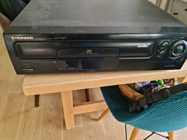 LECTEUR VINTAGE LASERDISC PIONEER CLD-S 310F CD CDV LD player EUR 129 ...
