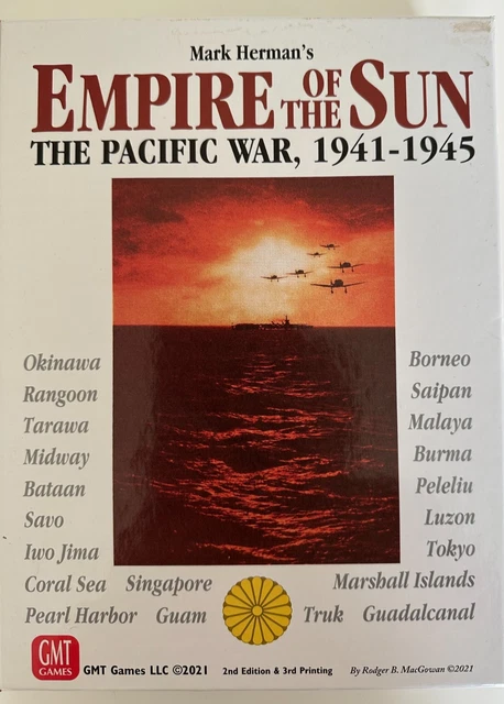 EMPIRE OF THE sun : The Pacific war 1941-1945 by GMT, 2nd edition, 3rd ...