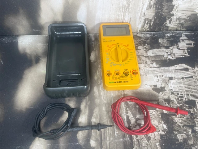 ISO-TECH IDM91 PROFESSIONAL Multimeter 48 tracked delivery £59.00 ...