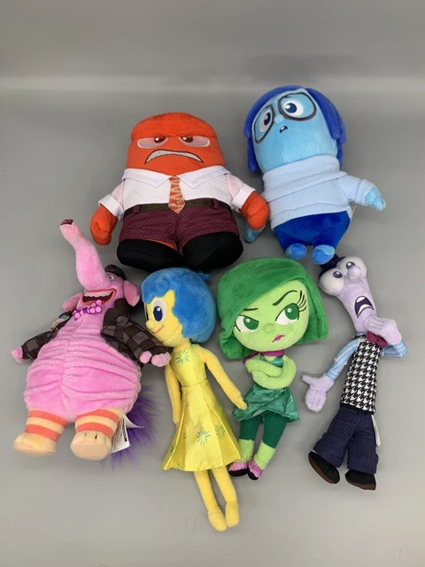 DISNEY PIXAR INSIDE Out Plush Soft Toy Set Bundle £49.99 - PicClick UK