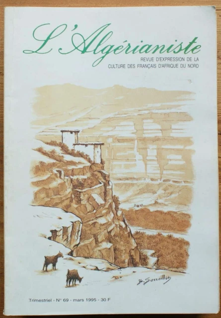 020047 - L'ALGÉRIANISTE n° 69 de mars 1995 [algerie,oran,alger] EUR 8,00 - PicClick FR