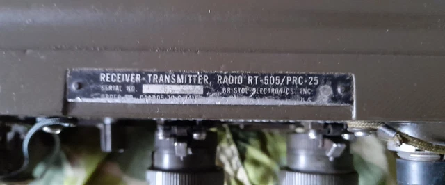 RADIO SET AN/PRC-25 Us Army Vietnam 1970 EUR 1.000,00 - PicClick FR