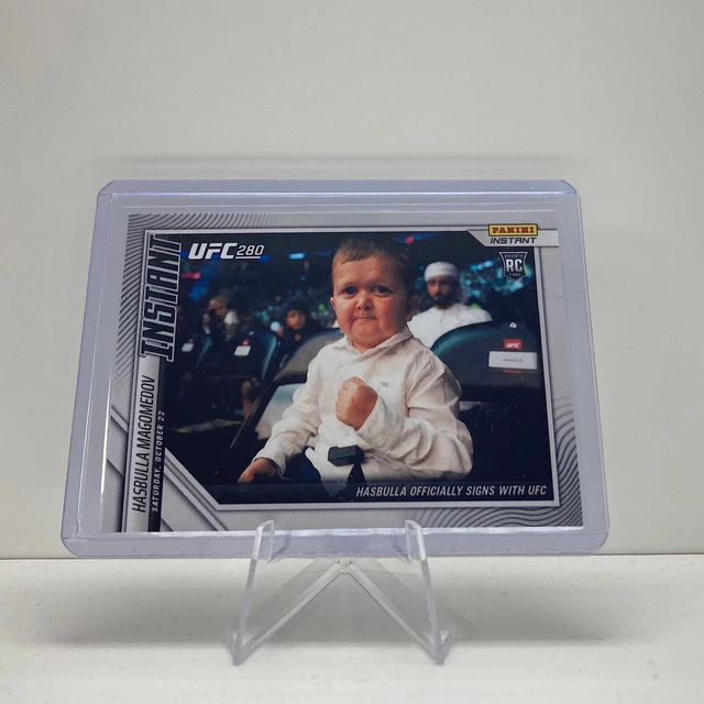 PANINI HASBULLA MAGOMEDOV Nurmagomedov UFC MMA Rookie Card Panini ...