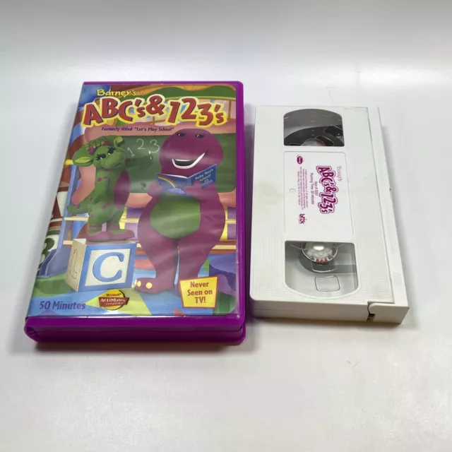 BARNEY - LETS Play School (VHS, 1999, Clam Shell) EUR 3,69 - PicClick FR BARNEY - LETS Play School (VHS, 1999, Clam Shell) EUR 3,69 - PicClick FR
