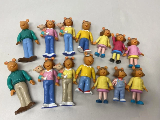 1996 HASBRO PVC Arthur And Family Figure Lot Marc Brown EUR 44,78 ...