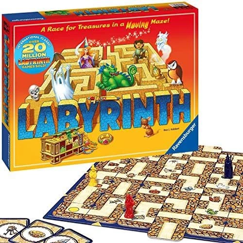 RAVENSBURGER 26448 LABYRINTH-THE Moving Maze Family Board Game for Kids ...