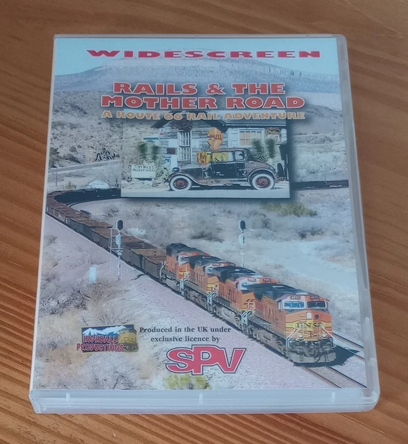 RAILS & THE Mother Road - A Route 66 Rail Adventure (Dvd) EUR 12,76 ...