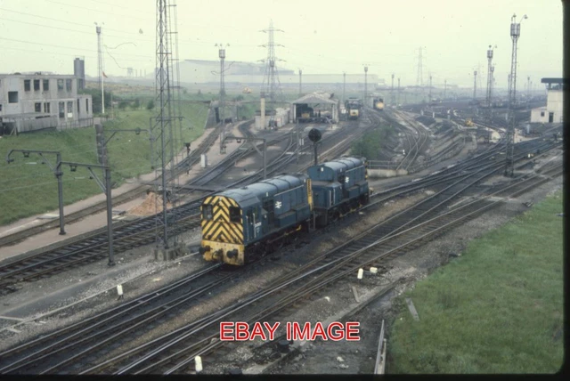 ORIGINAL 35MM SLIDE CLASS 13 SHUNTER NO 13001 AT TINSLEY 5/81 £11.50 ...