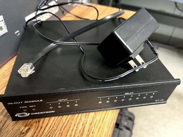 CRESTRON ST-IO MODULE 8 Relay Digital/Analog Input Module $15.00 - PicClick