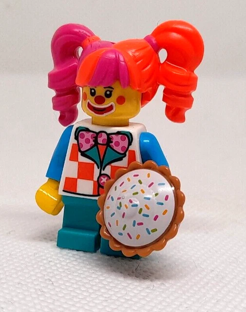 LEGO CLOWN GIRL Minifigure - BAM Store Exclusive + Pie accessory - New ...