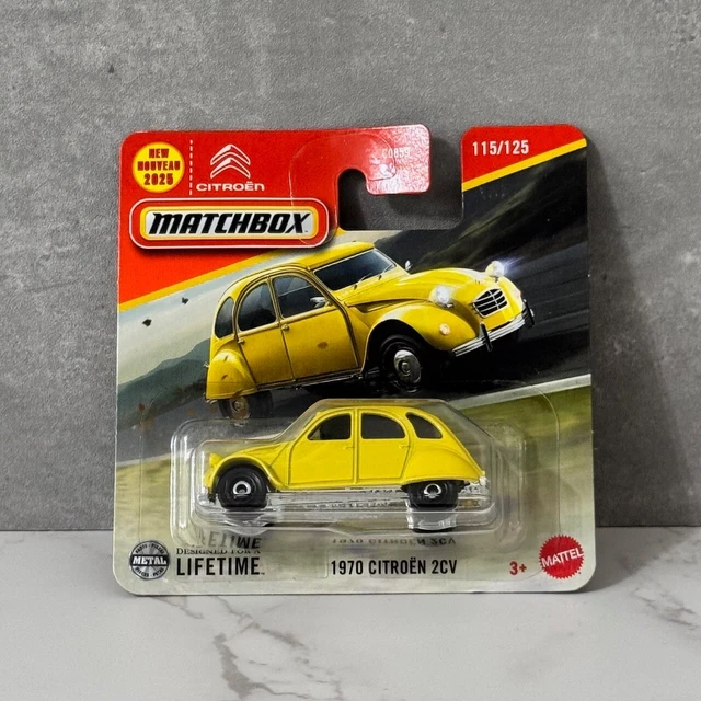 MATCHBOX 1970 CITROEN 2CV - New Case 2025 - COMBINE POSTAGE £5.00 ...